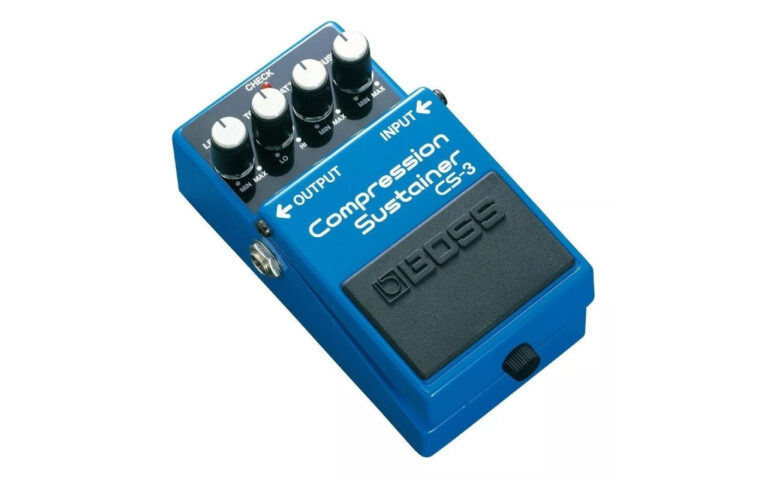 BOSS CS-3 COMPRESSOR SUSTAINER - Pedalpedia - Pedais e Pedaleiras