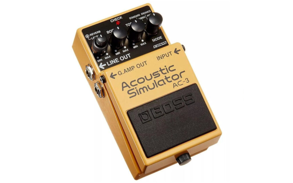 BOSS AC-3 ACOUSTIC SIMULATOR - Pedalpedia - Pedais e Pedaleiras