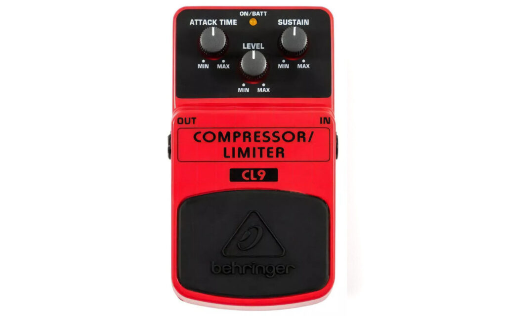 BEHRINGER CL9 COMPRESSOR/LIMITER - Pedalpedia - Pedais e Pedaleiras