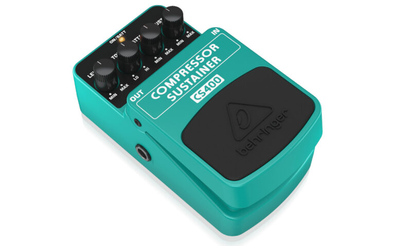 BEHRINGER CS400 COMPRESSOR SUSTAINER - Pedalpedia - Pedais e Pedaleiras